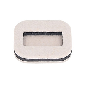 FeltCasterCup, Concave Design ChairWheelFeltPad Rectangle for Hardwood Floor