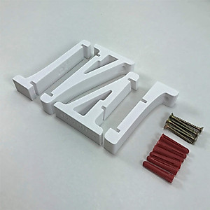 3D Cabin PS5 Wall Mount Wall Bracket Holder Stand for Play Station 5 Digital Corner Support Any Orientation White Left