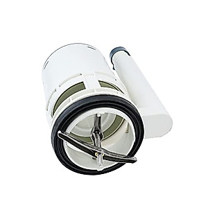 T Tulead Toilet Tank Parts Replacement Toilet Dual Flush Valve 18cm Height,Fill Valve,Push Button, Toilet Repair Kit