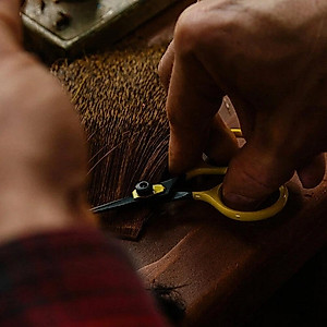 Loon Outdoors Razor SCISSOR,Yellow,4"