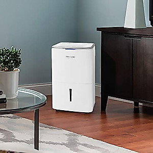 Frigidaire FGAC5044W1 Dehumidifier, High Humidity 50 Pint Capacity with Wi-Fi Connected, Built-In Air Ionizer to maximize your comfort, Easy-to-Clean Washable Filter, in White