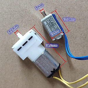 Submersible Sump Pump One Set DC 3V Air Pump 3V Air Valve 030 Mini Pump DQB030-A DQF1-3A Solenoid Valve Transfer Pump
