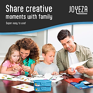 JOYEZA Premium Printable Vinyl Sticker Paper for Inkjet Printer - 25 Sheets Glossy White Waterproof, Dries Quickly Vivid Colors, Holds Ink well - Inkjet & Laser Printer
