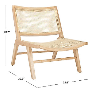 Safavieh Couture Home Auckland Natural Rattan Accent Chair