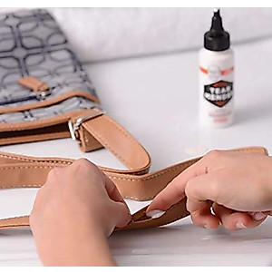 Tear Mender Instant Fabric and Leather Adhesive, 2 oz Bottle-Carded, TM-1, White