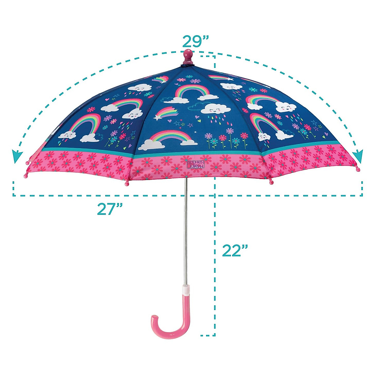 Stephen Joseph Unisex Child Kids' Umbrella, RAINBOW