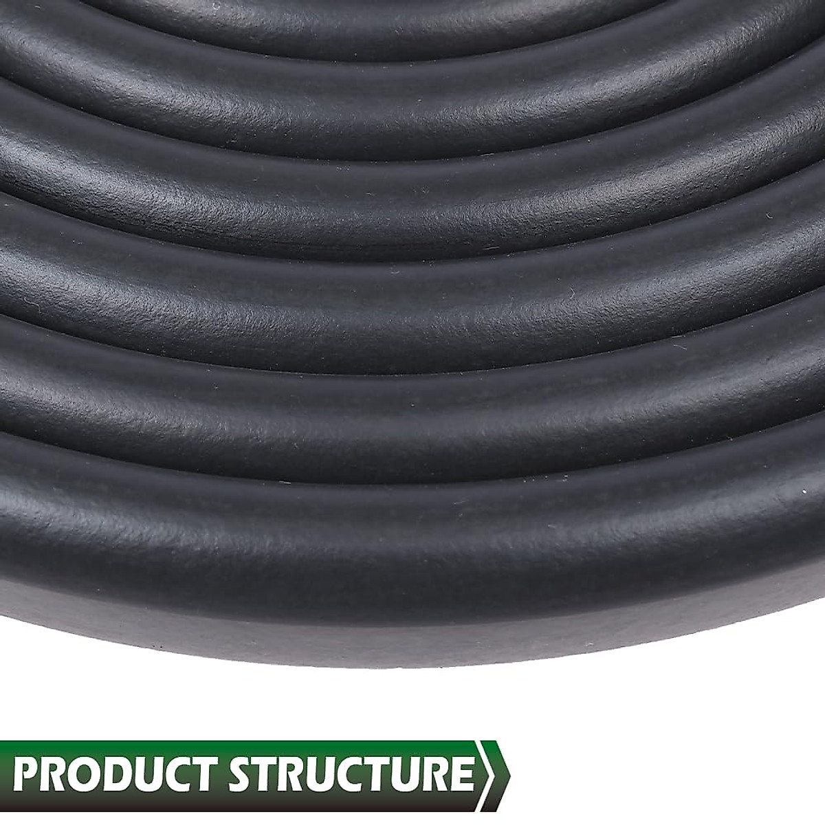 GRAND ORANGE Rubber Door Seal Weatherstrip Pair Compatible with Ford Bronco 1978-1979, Fits Ford F100 F150 F250 F350 Truck 1973-1979