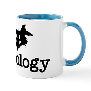 CafePress I Heart (Rorschach Inkblot) Psychology Mugs Ceramic Coffee Mug, Tea Cup 11 oz