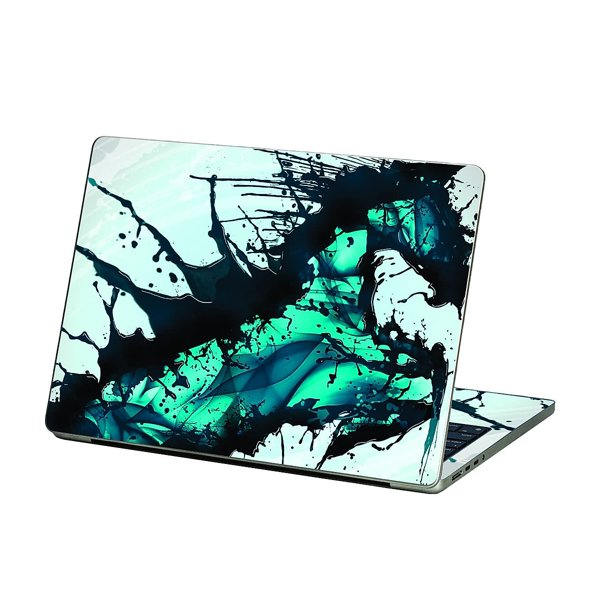 MightySkins Skin Compatible with Apple MacBook Air 13.6” M2 (2022) - Wild Splash | Protective, Durable, and Unique Vinyl Decal wrap Cover | Easy to Apply, Remove, and Change Styles | Made in The USA