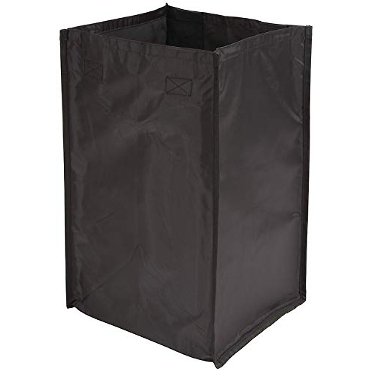 TAG Hardware Full Extension Pullout Laundry Hamper with Removable Bag Matt Nickel (Width (24") 610 mm - 2 removable small bags)