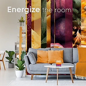 Glade Candle Jar, Air Freshener, 2in1, Hawaiian Breeze & Vanilla Passion Fruit, 3.4 Oz, 2 Count