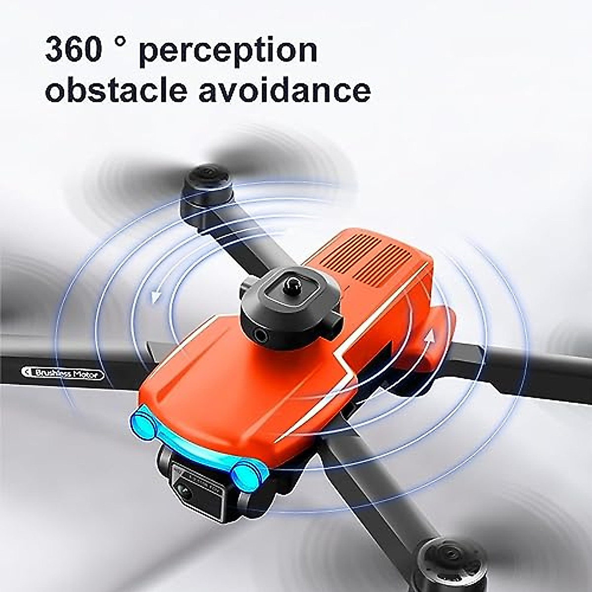Drone with Camera, Drone With 4K HD Fpv Camera Remote Control Toys Gifts For Boys Girls, Toy Easy to Play, With Altitude Hold Headless Mode One Key Start Speed, 3D Flip (Black)