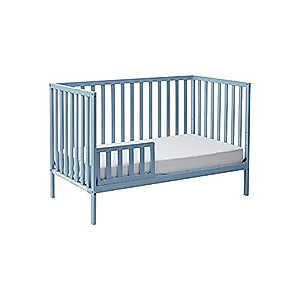 Suite Bebe Palmer 3 in 1 Convertible Crib, Baby Blue