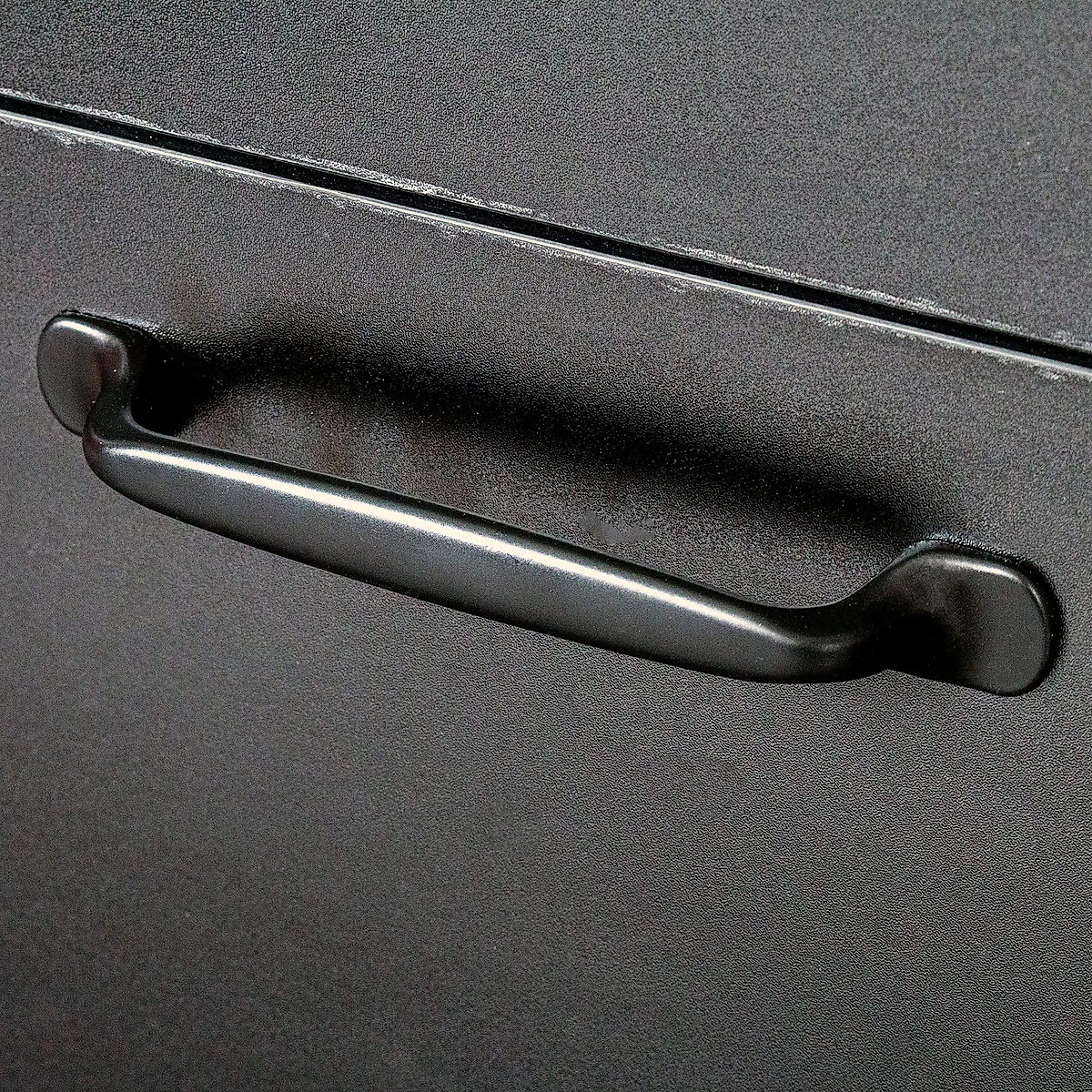 EMKK Hutch Farmhouse Large Storage 71” Pantry Doors, Open Shelves and Drawer for Dining Room,Freestanding Kitchen Cupboard Buffet Cabinet, Black