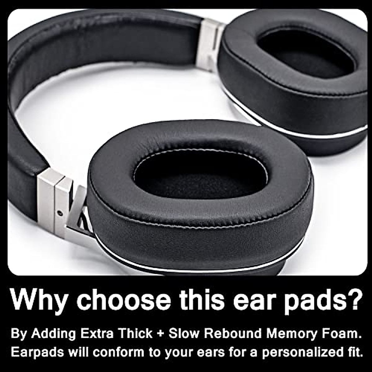Sixsop PM-3 Earpads Compatible with Oppo PM-3 PM3 PM 3 Headphones Replacement Ear Pads/Ear Cushion/Ear Cups