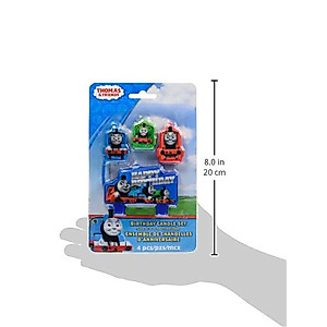 Thomas All Aboard Birthday Candles - Assorted Sizes, 4 Pcs