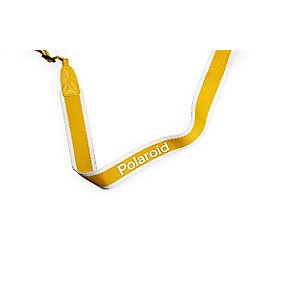 Polaroid Camera Strap Flat – Yellow Stripe