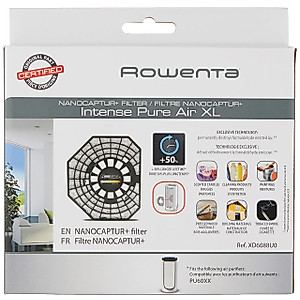Rowenta XD6086 NanoCaptur Filter Formaldehyde Remover for PU6020 and PU6010 Intense Pure Air XL Purifier