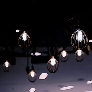 Feit Electric Vintage Exposed Filament Smoke Glass LED ST19 with a Medium E26 Base Light Bulb - 25W Equivalent - 10 Year Life - 200 Lumen - 5000K Dayllight - Dimmable | Original Vintage