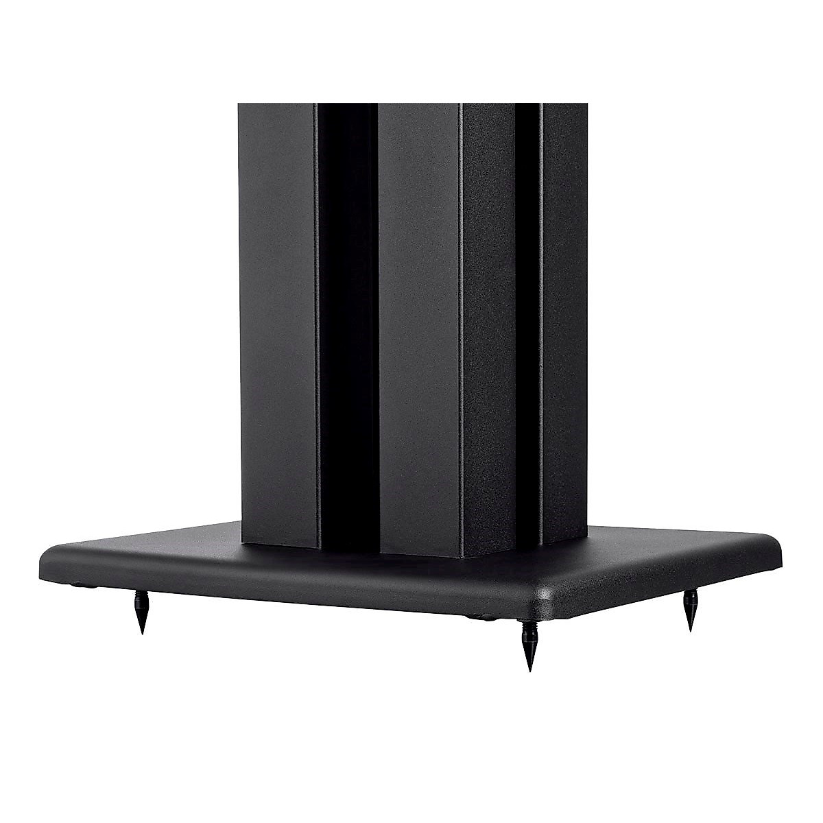 Monolith Speaker Stands - Sturdy Construction, Rectangular Columns, Rectangular Columns, 32 Inch, Black