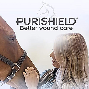 Farnam PuriShield Horse Wound Care, Intensive Care Gel Promotes Healing, Long Lasting Relief and Protection 12 Ounces