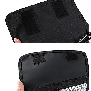 BESPORTBLE Fishing Bait Bag Fishing Bag Fishing Lures Organizer Portable Bait Organizer Fishing Tackle Bag Portable Fishing Pouch Transparent Tackle Foldable Soft Bait PVC Seal