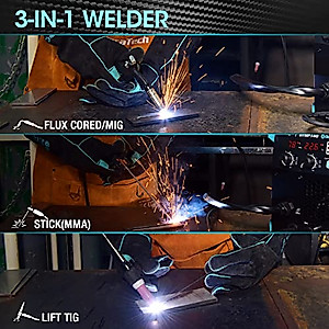 DuraTech 140 Am Mig Welder With 36" Leather Apron