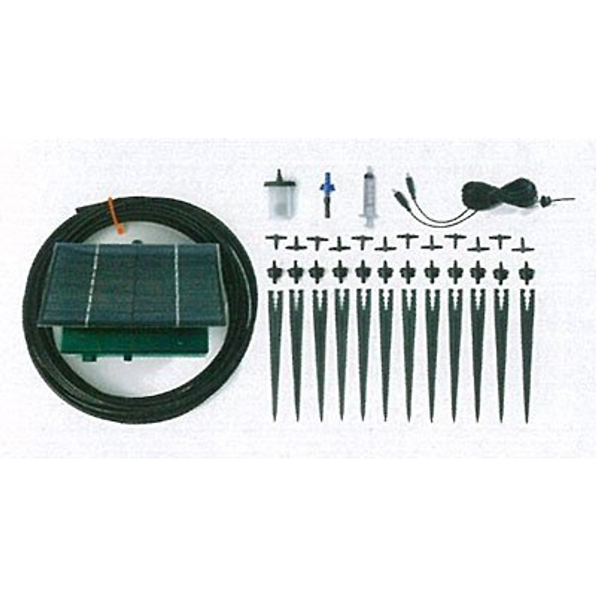 Bosmere L451 Irrigatia C24 Automatic Watering Irrigation System, Solar Powered Plant Waterer