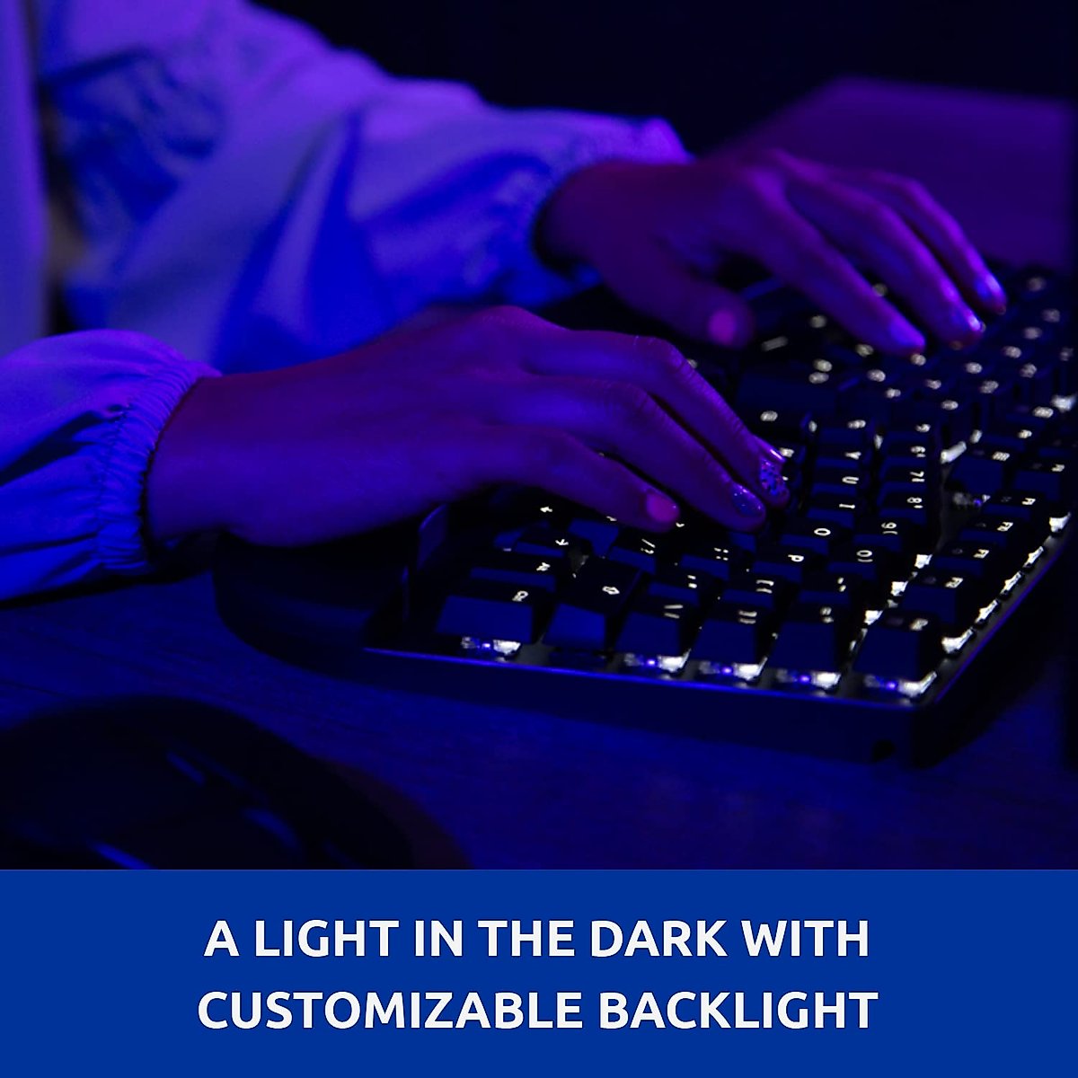 Truly Ergonomic Cleave Keyboard - Tactile Optical Mechanical Switches Better Than Cherry MX, Natural Typing, Comfortable Palmrest, Backlight, Strong Aluminum Body, Best Split Keyboard, Windows/Mac