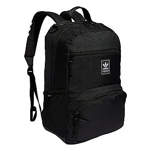 adidas Originals National 2.0 Backpack, Black/Black, One Size