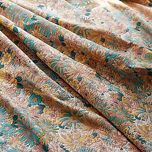 XMTXZYM 2 Meter Thickened Yarn Dyed Jacquard Fabric Dress Handbag Sewing Fabric