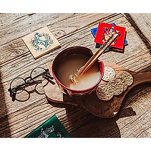 Harry Potter Anime Trio Japanese Ceramic Dinnerware Set | Includes 20-Ounce Ramen Noodle Bowl and Wooden Chopsticks | Asian Food Dish Set For Home & Kitchen | Wizarding World Hogwarts Gifts