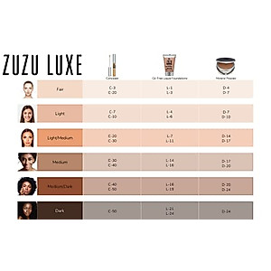 Zuzu Luxe, Dual Powder Foundation, D-14,.32 oz