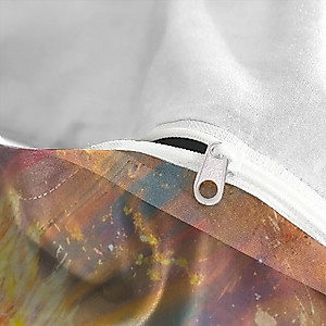 HEYLInGO Angels 3D Printed Bedding Duvet Cover Set Lightweight and Comfortable Microfiber Comforter Set with Zipper for Kids Adults 3-Piece（1 Duvet Cover+2 Pillow Cases） Queen（228x228cm）, Style-1