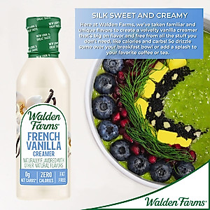 Walden Farms French Vanilla Calorie-Free Creamer, 12 Fl Ounce (Pack of 6)