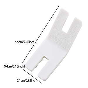 Ellylian Home Sewing Machines Plastic Button Plate for Sewing Machine Button Sewing Accessories Plastic Button Clearance Plate Sewing Kit Household Plastic Buttons Sewing Plates