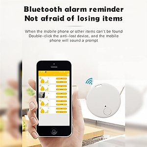 Portable Locator Bluetooth 5.0 Mobile Key Tracking Mini Smart Anti-Loss Device GPS Bluetooth Tracker Keychain for Pets, Keys, Wallet, Bag Tracking