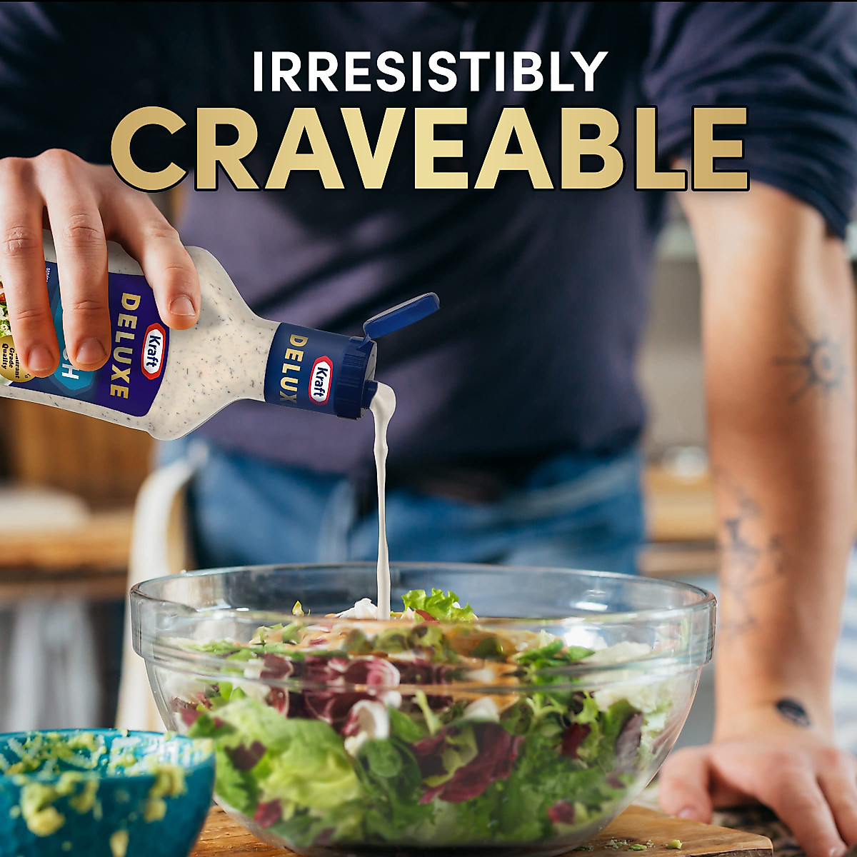 Kraft Deluxe Ultimate Ranch Salad Dressing (16 oz Bottle)