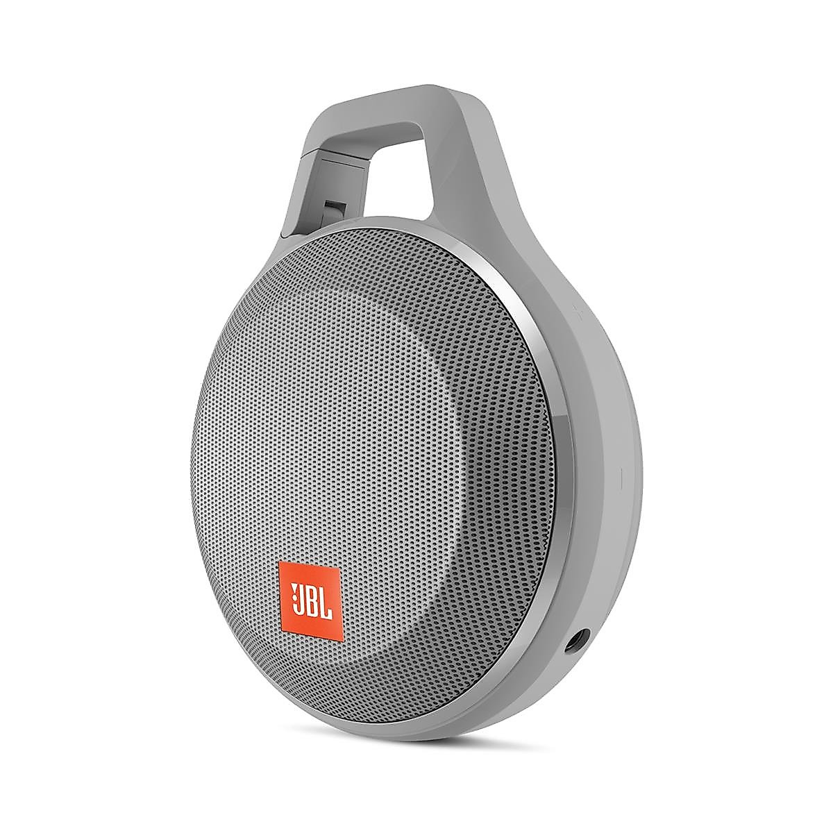JBL Clip+ Splashproof Portable Bluetooth Speaker, Gray