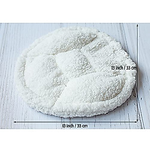 Baby Photography Props Basket Filler Newborn Boy Girl Photo Shoot Baskets Stuffer Posing Accessories Fordable Poster White