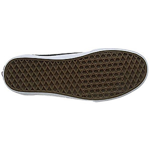 Vans Men's Ward Sneaker, Black Suede Canvas Black White C24, 14