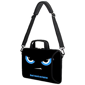 ARIYIDA 13" laptop bag laptop sleeve chromebook case adjustable shoulder strap with handle accessory pocket for men women (RYD-13-1)