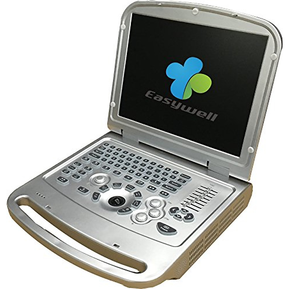 Easywell Portable Color Sonography Ultrasound Scanner EW-C15V with convex probe for veterinary abdominal and reproduction