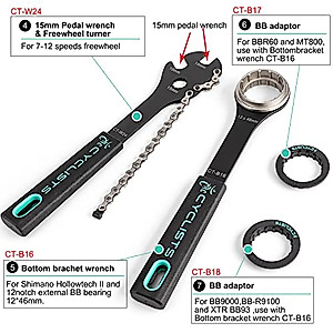 27 Piece Bike Tool Kit - Bike Tools Maintenance Repair Kit - Mountain/Road Bike Bicycle Repair Tool Kit With Storage Case