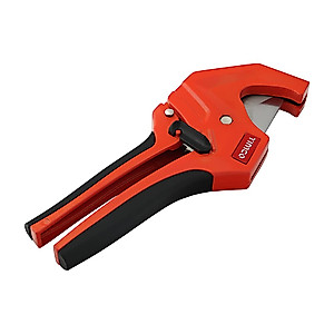 TIMCO Pipe Shears - Hard Wearing - Fast Cutting V-Shaped Blade - Excellent for Use on Plastic Pipe - 0-46mm