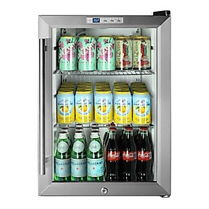 Summit Appliance SCR312L Countertop Beverage Refrigeration, Glass/Black, Compact
