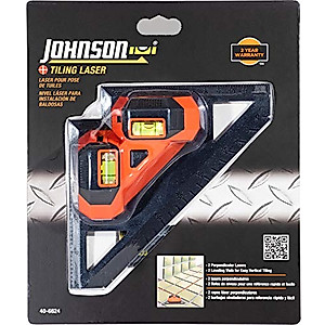 Johnson Level & Tool 40-6624 Tiling Laser, Red, 1 Laser