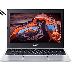 Acer -Chromebook 311 Laptop–11.6” HD Display– MediaTek MT8183C Octa-Core– 4GB LPDDR4X– 32GB eMMC - WiFi 5– USB Type-C - Silver