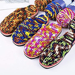 TEXXY 500g Bulky Vegan Soft Yarn Baby Chenille Velvet Yarn Knitting Crochet Yarn Crochet Chenille Yarn DIY Velvet Chenille Yarn (Color : Orange Green)