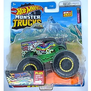 Hot Wheels 2022 - Monster Trucks - HW DELIVERY - Psycho-Delic - 21/75